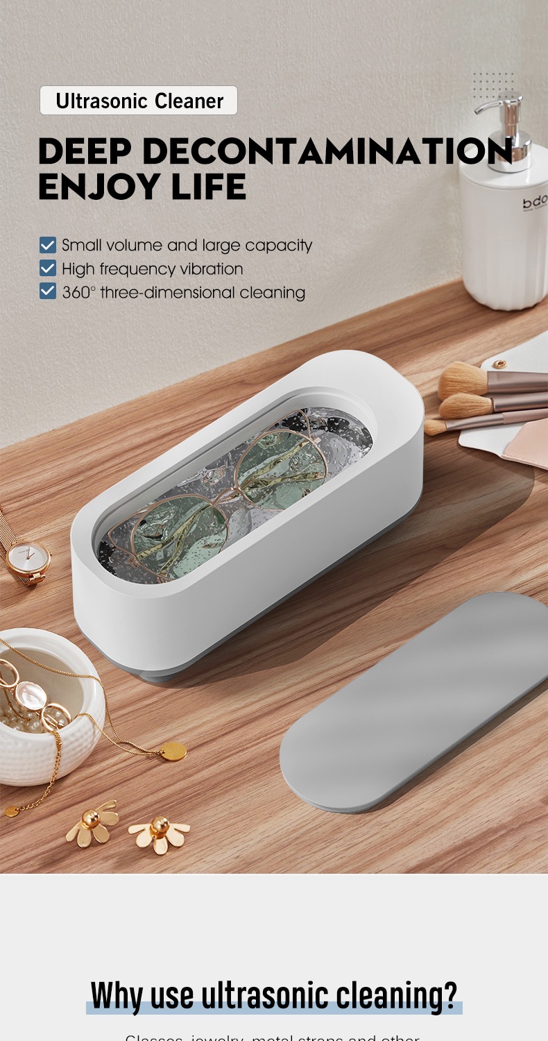 Ultrasonic Cleaner Machine High Frequency Vibration Wash for Jewelry ...