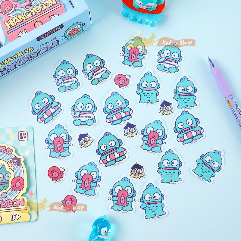 30pcs Hangyodon Sticker Pack New Creative Sanrio Stickers Kid Birthday ...