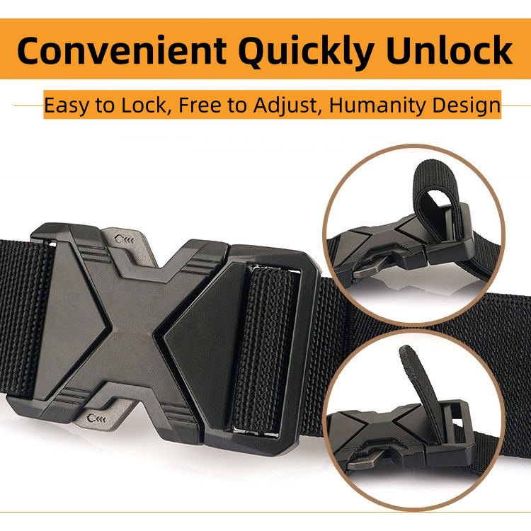 New Design Alloy Buckle Elastic Braided Casual Men's Belt Buckle ...