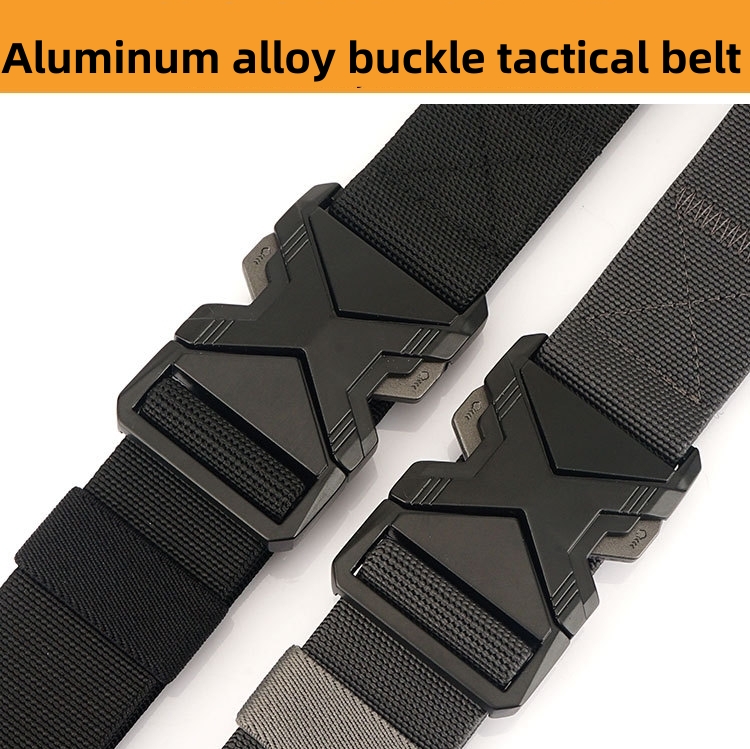 New Design Alloy Buckle Elastic Braided Casual Men's Belt Buckle ...
