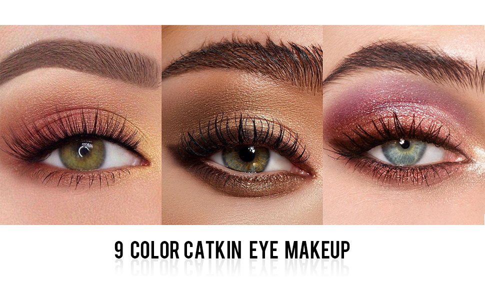 CATKIN Chinese New Year 9 Colors Eyeshadow Palette Silky Texture Multi ...
