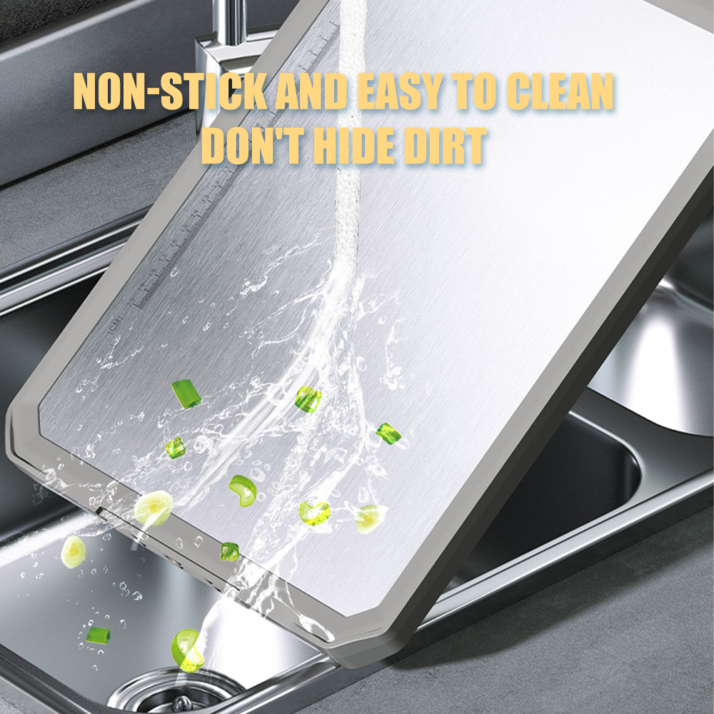 Kitchen 316 stainless steel cutting board double-sided antibacterial ...