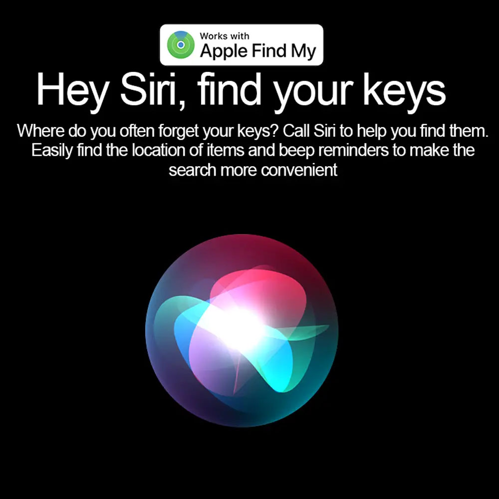 Smart GPS Tracker Mini Tag For IOS Apple Find My APP ITag Anti Lost ...