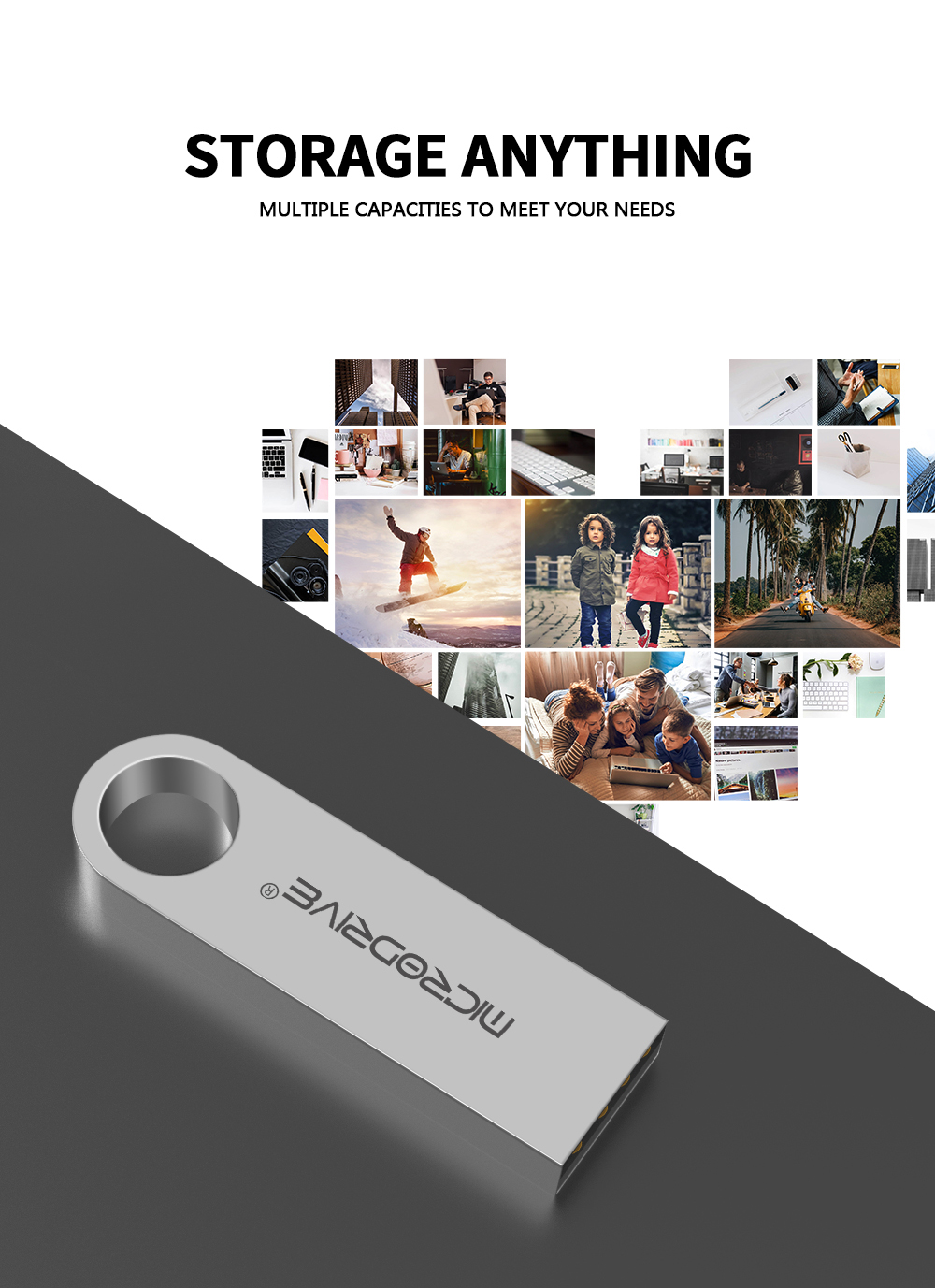 high speed memoria flash drive 8GB 32GB pendrive 128GB 64GB waterproof ...