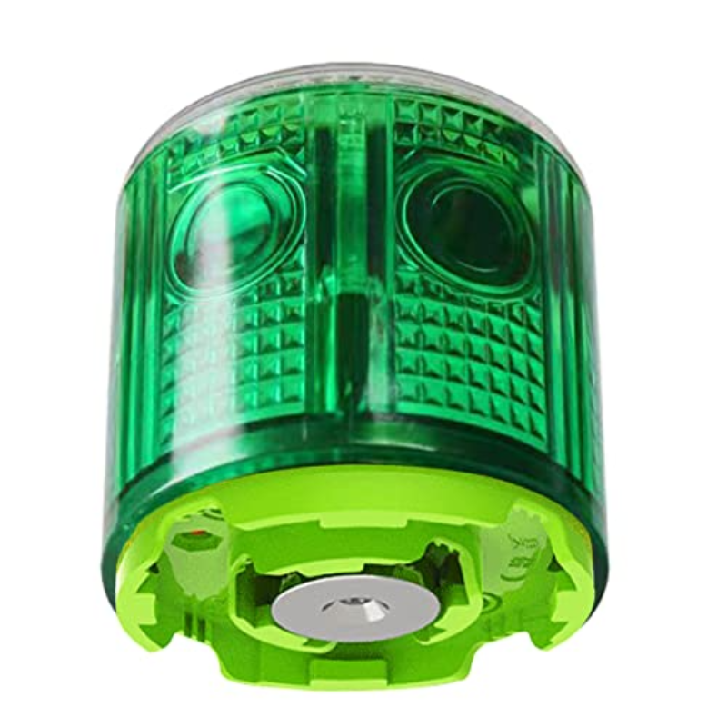 Solar Strobe Warning Light, Waterproof LED Flashing Safety Sign ...
