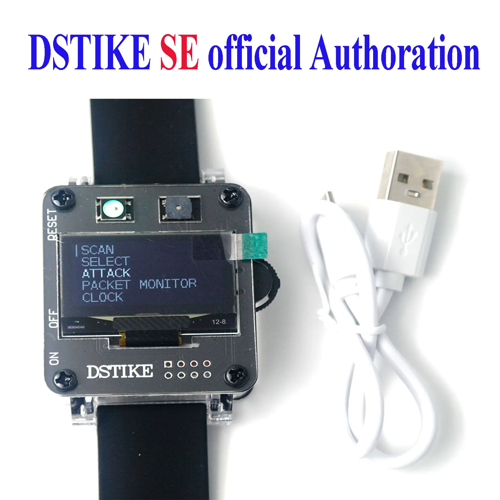 ⭐DSTIKE V3S / DSTIKE SE Watch Deauther Rechargeable IoT Security Tester ...