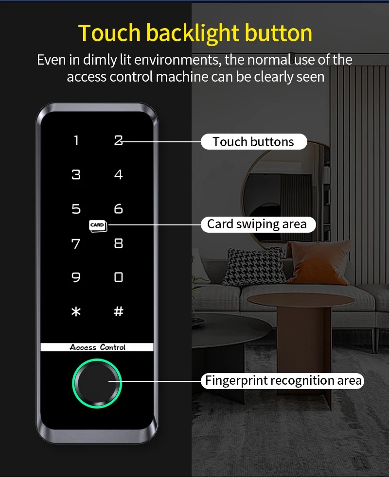 Tuya Wifi RFID Access Control System Kits Fingerprint Gate Opener Smart ...