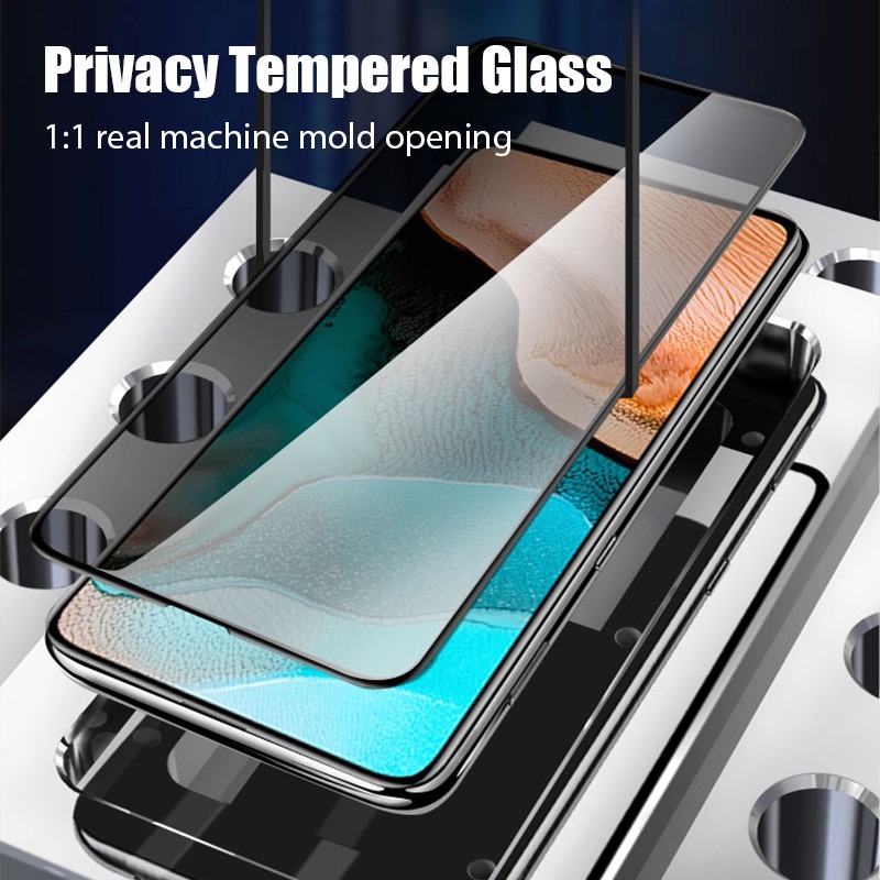 Full Cover Privacy Anti Spy Tempered Glass for OPPO Reno 13 13F 12F 5G 12F 11F 8T 8Z 8 7 5 6 6Z ...