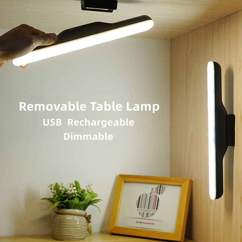 Licer LED Makeup Mirror Light 1800mAh USB Rechargeable Stepless Dimming Mirror Headlight ...