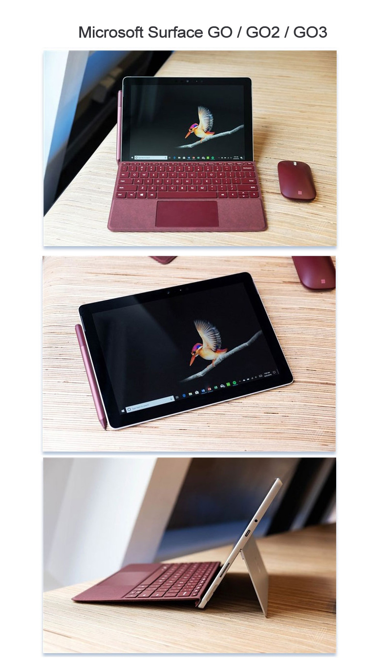 Microsoft Surface Go1 Go2 Go3 GO4 2-in-1 Laptop（Win10 or win11 system）Intel Pentium Gold 4415Y ...