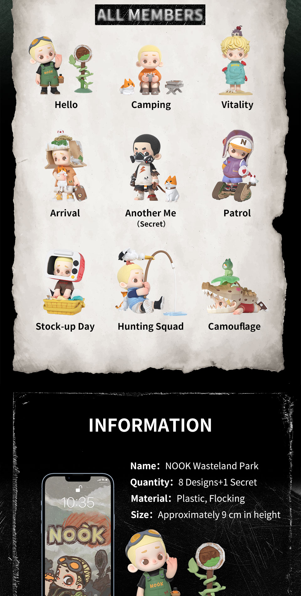 52TOYS Nook Wasteland Park Series Blind Box Figure Toy | Shopee Singapore
