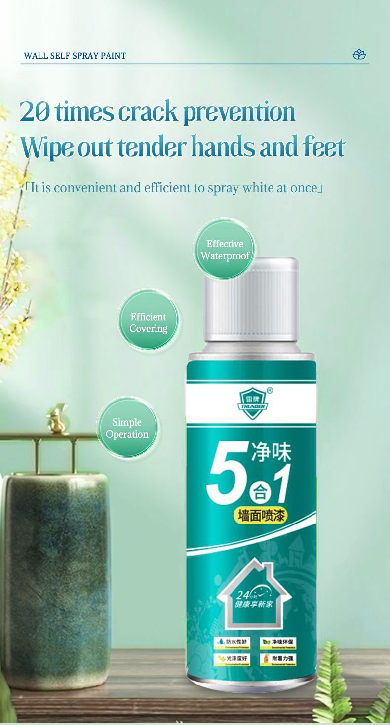 【SG Stock】300ML Wall repair spray paint Wall paint Spray paint Graffiti ...