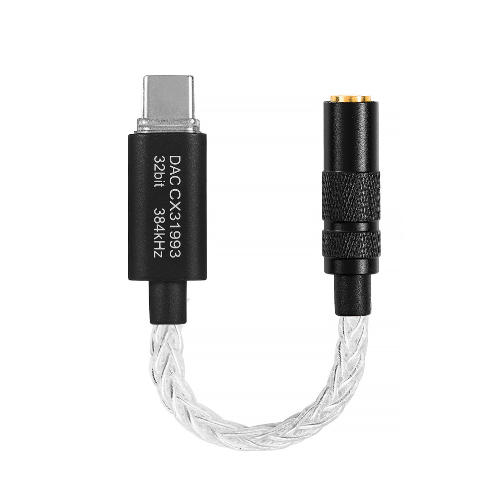 Conexant CX31993 USB Type C Earbuds DAC Headphone Amp 3.5mm Output For Android Windows10 Phone ...