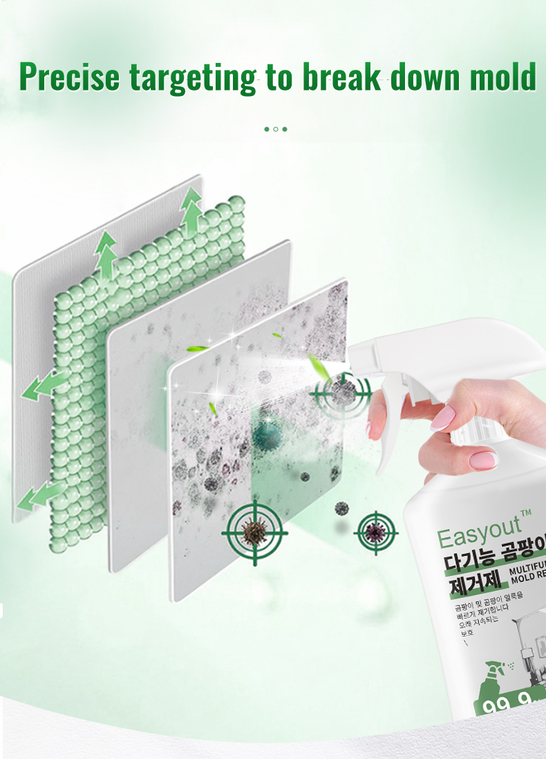 Japan 5 Minutes Quickly Mold Remover Spray Mold Mildew Stains Mould ...