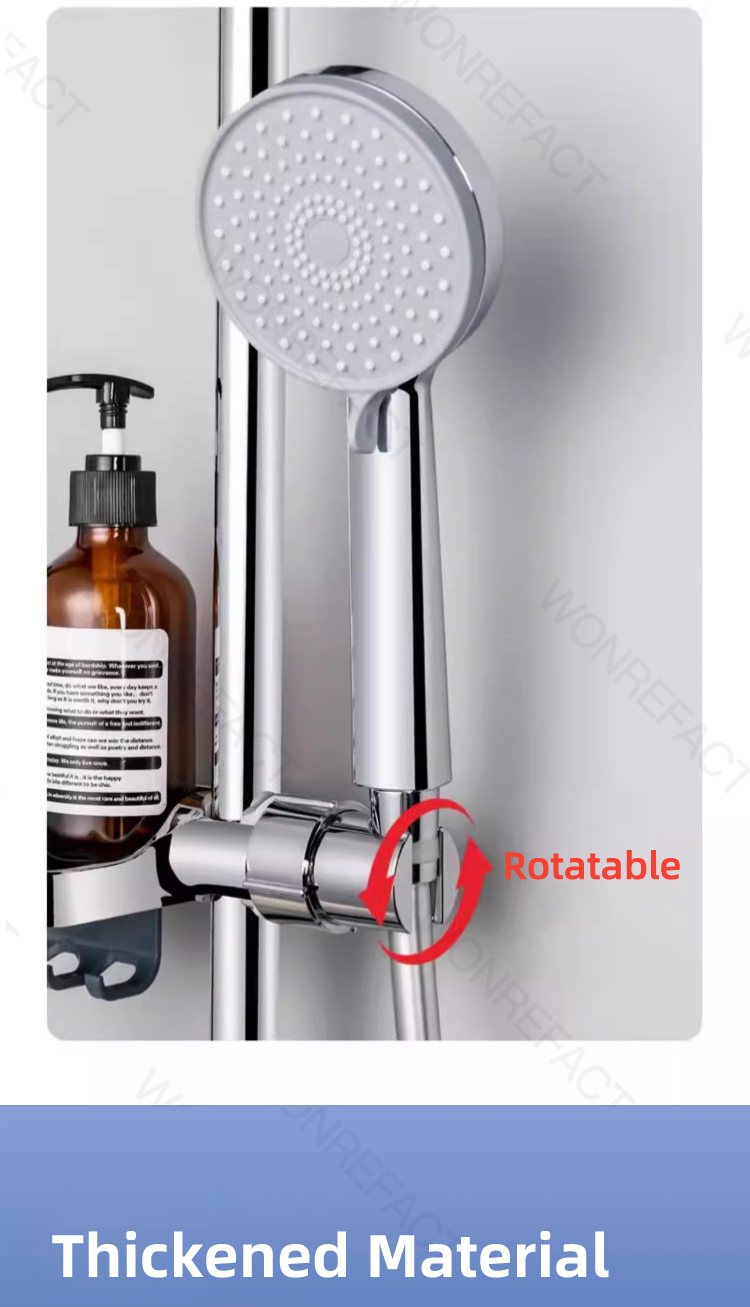 Adjustable Shower Head Bracket Frame Bathroom Toilet Bracket Bathroom ...