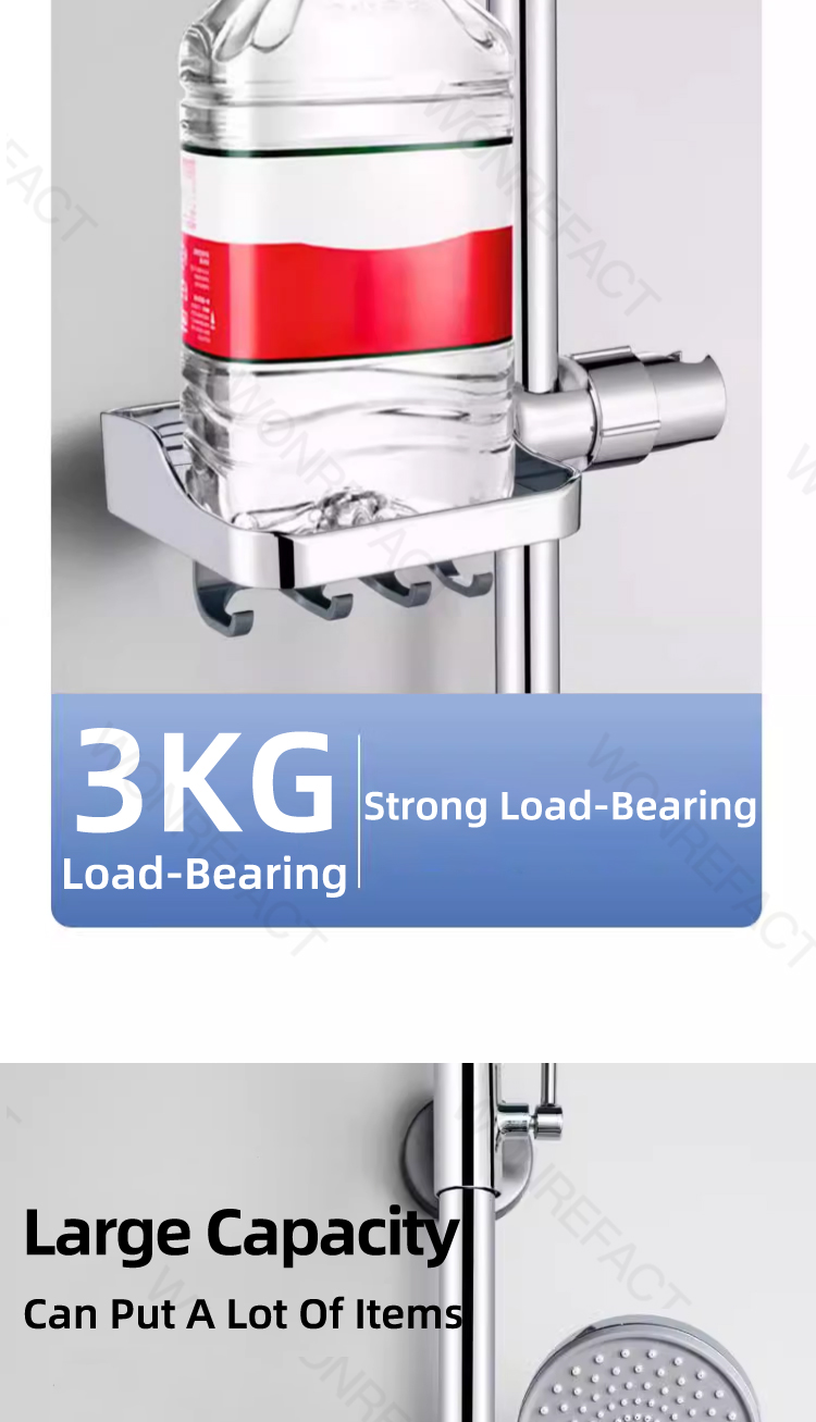 Adjustable Shower Head Bracket Frame Bathroom Toilet Bracket Bathroom ...
