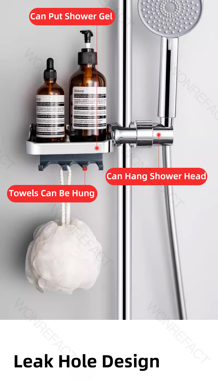 Adjustable Shower Head Bracket Frame Bathroom Toilet Bracket Bathroom ...