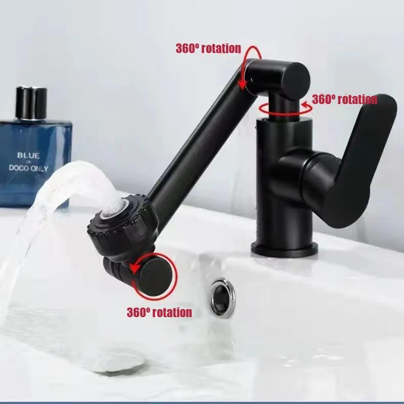 4 in1 1080° Rotation Universal Faucet Household Cold and Hot Dual Use ...