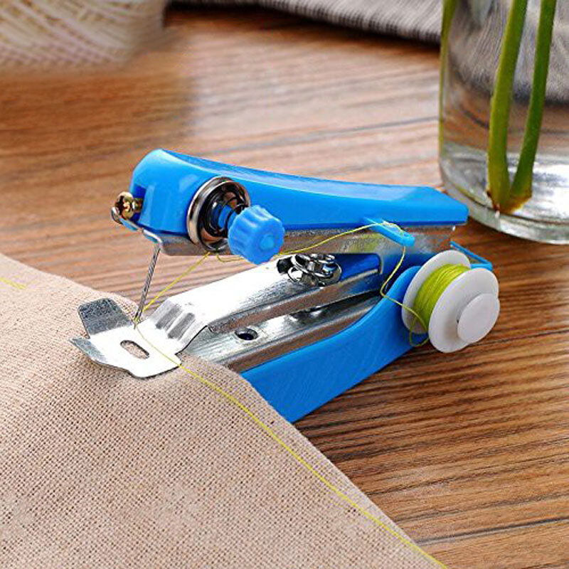 Home Handheld Portable Mini Manual Sewing Machine Handheld Pocket ...