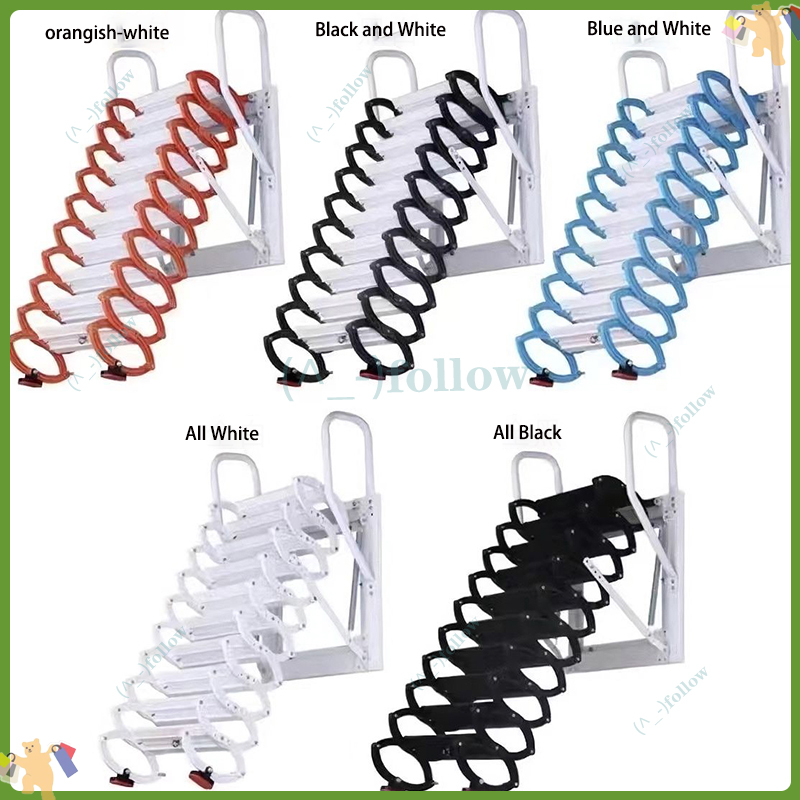 Syezyo Outdoor telescopic ladder Outdoor Retractable Staircase Attic ...