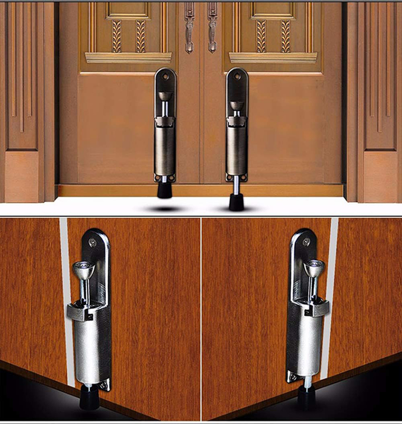 KIPRUN Kickdown Door Stop, Stainless Steel Telescopic Door Stopper ...