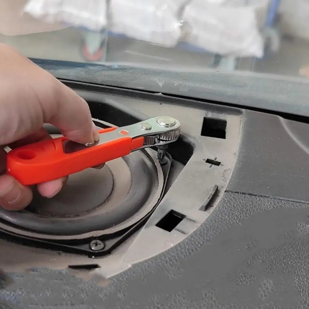 Right Angle Ratchet Wrench Set, Metric Screwdriver Socket Hex Nut Kit ...