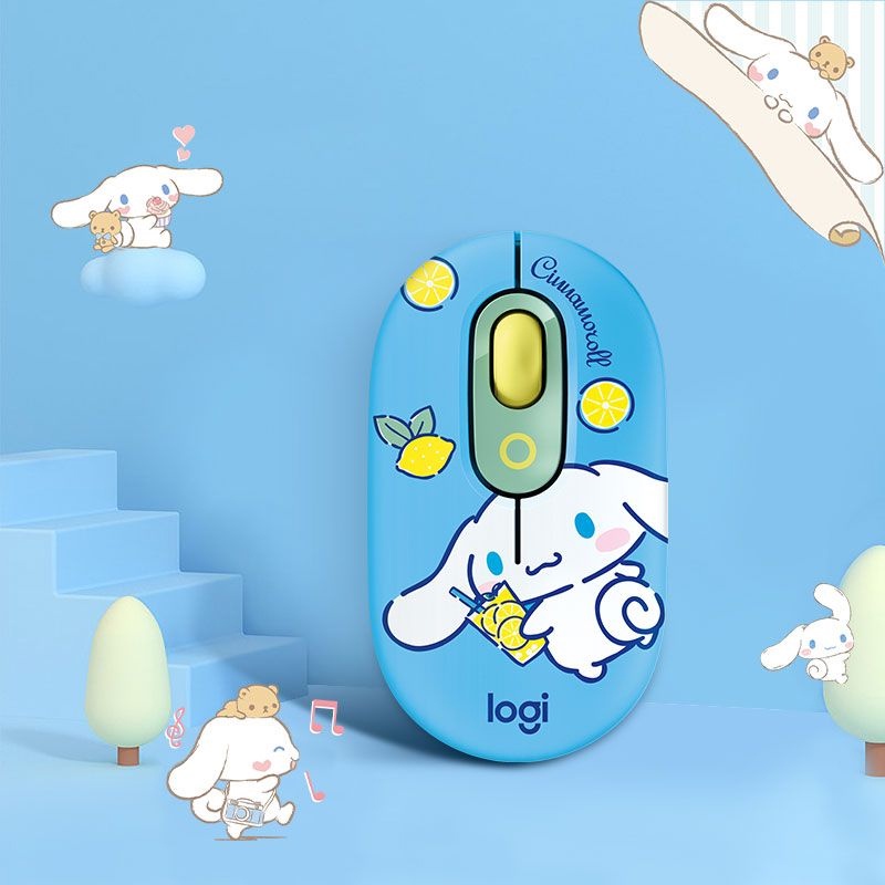 Logitech Cute Pop Wireless Mouse Cinnamoroll Melody Hello Kitty Mice ...