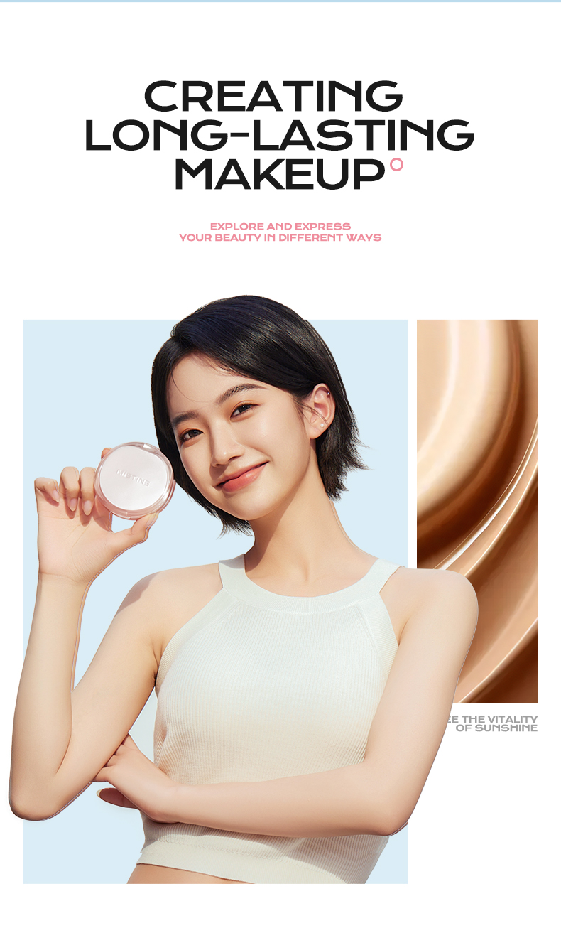 MISTINE Poreless BB CC Cushion Long lasting waterproof Oil Control ...