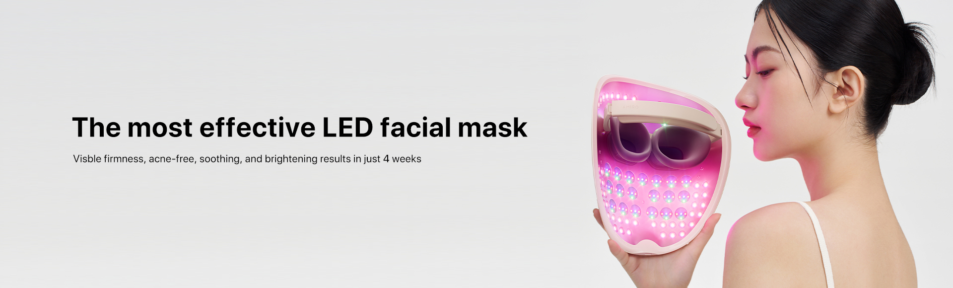 AMIRO Spectra 5-In-1 LED Light Therapy Facial Mask Skin-tightening Anti ...