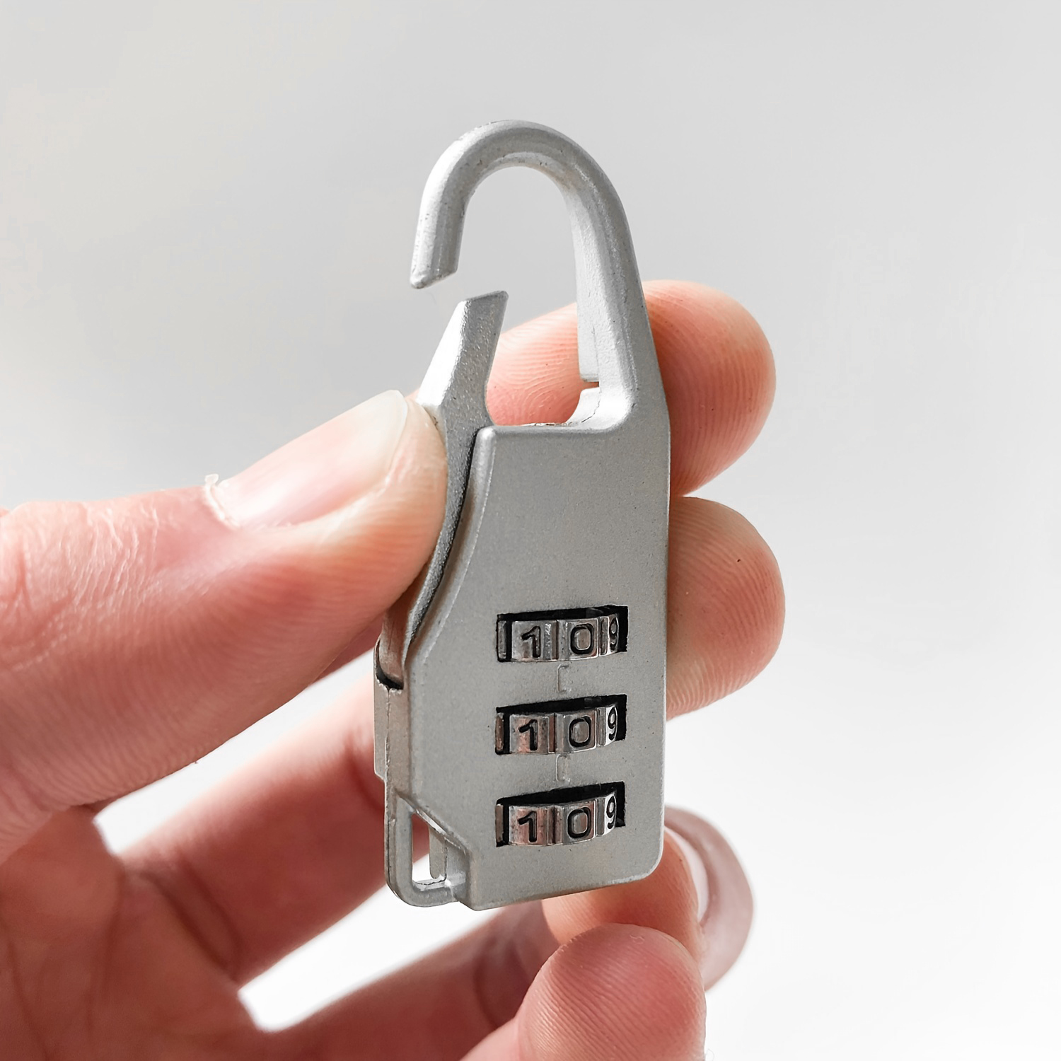 1pc Travel Luggage Combination Lock Zipper Bag Mini Small Lock Alloy ...