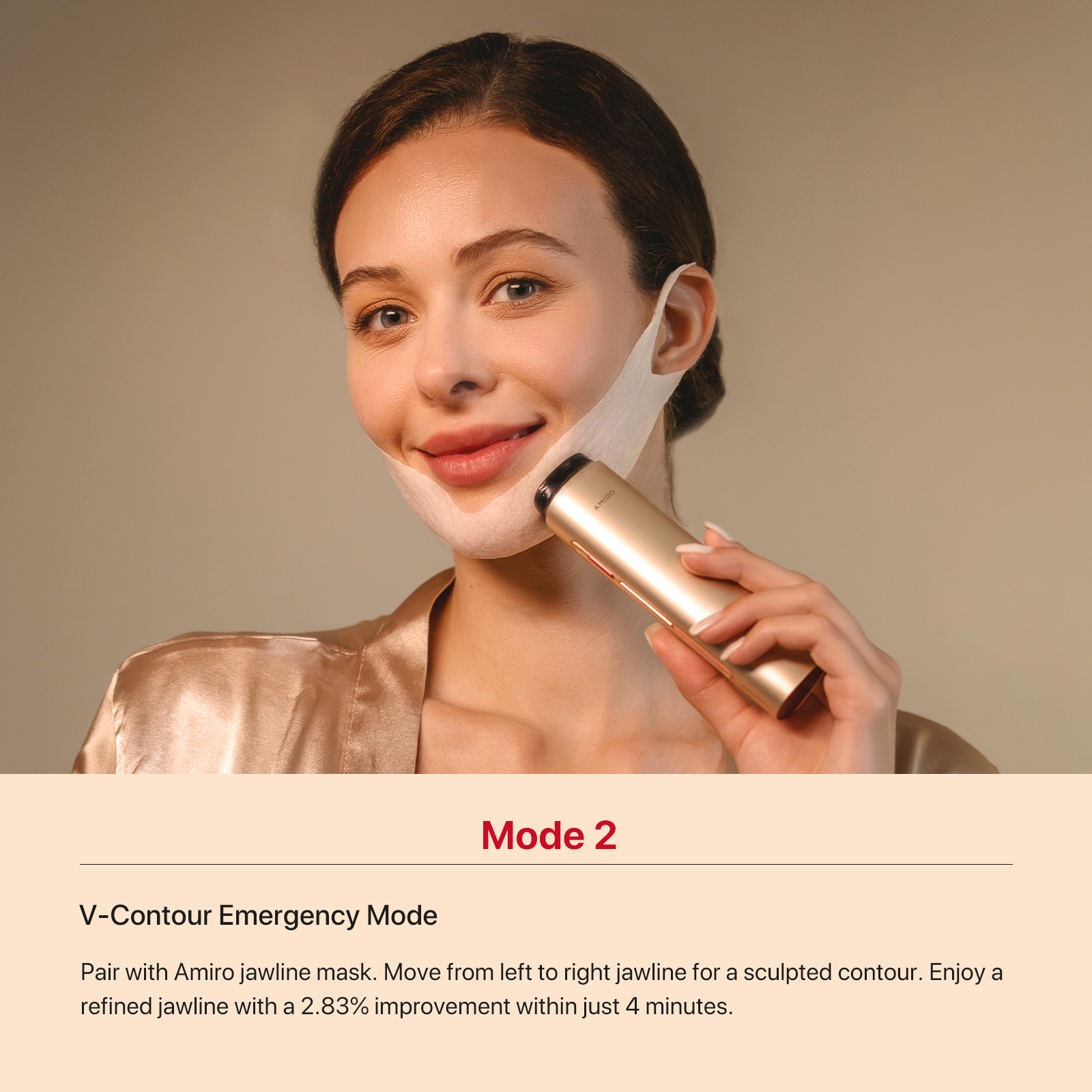 AMIRO R3 Turbo Facial RF Skin Tightening Device Microcurrent Treatment ...