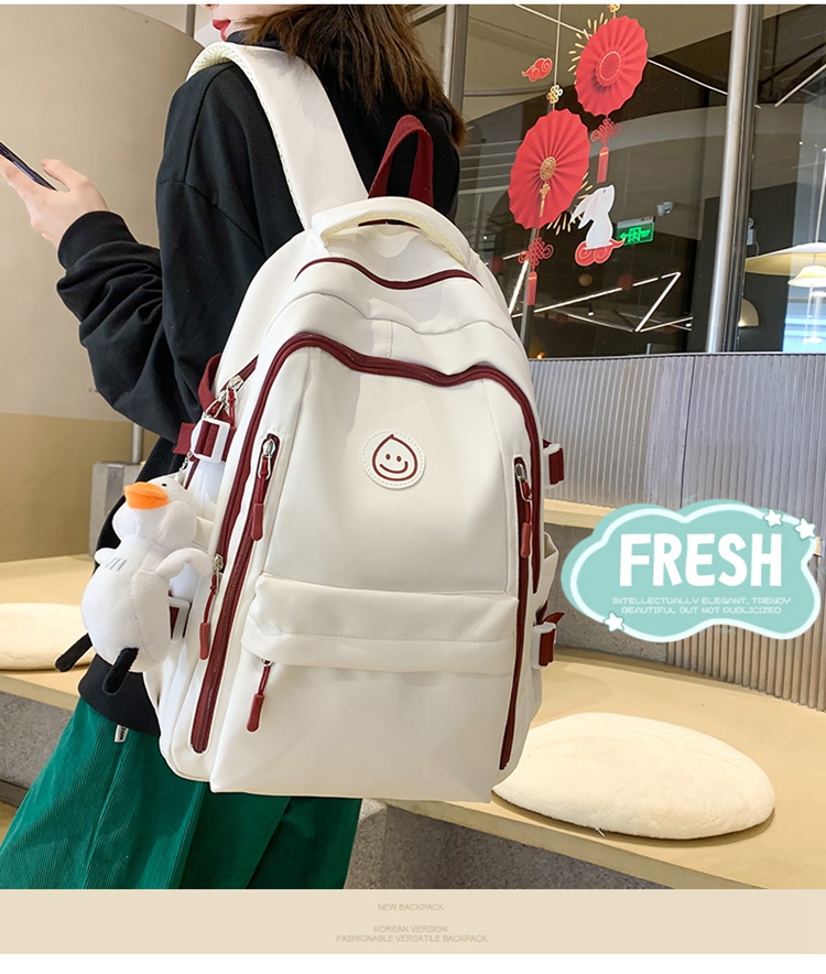 2024ins New Style Backpack College Students Junior High School Students ...