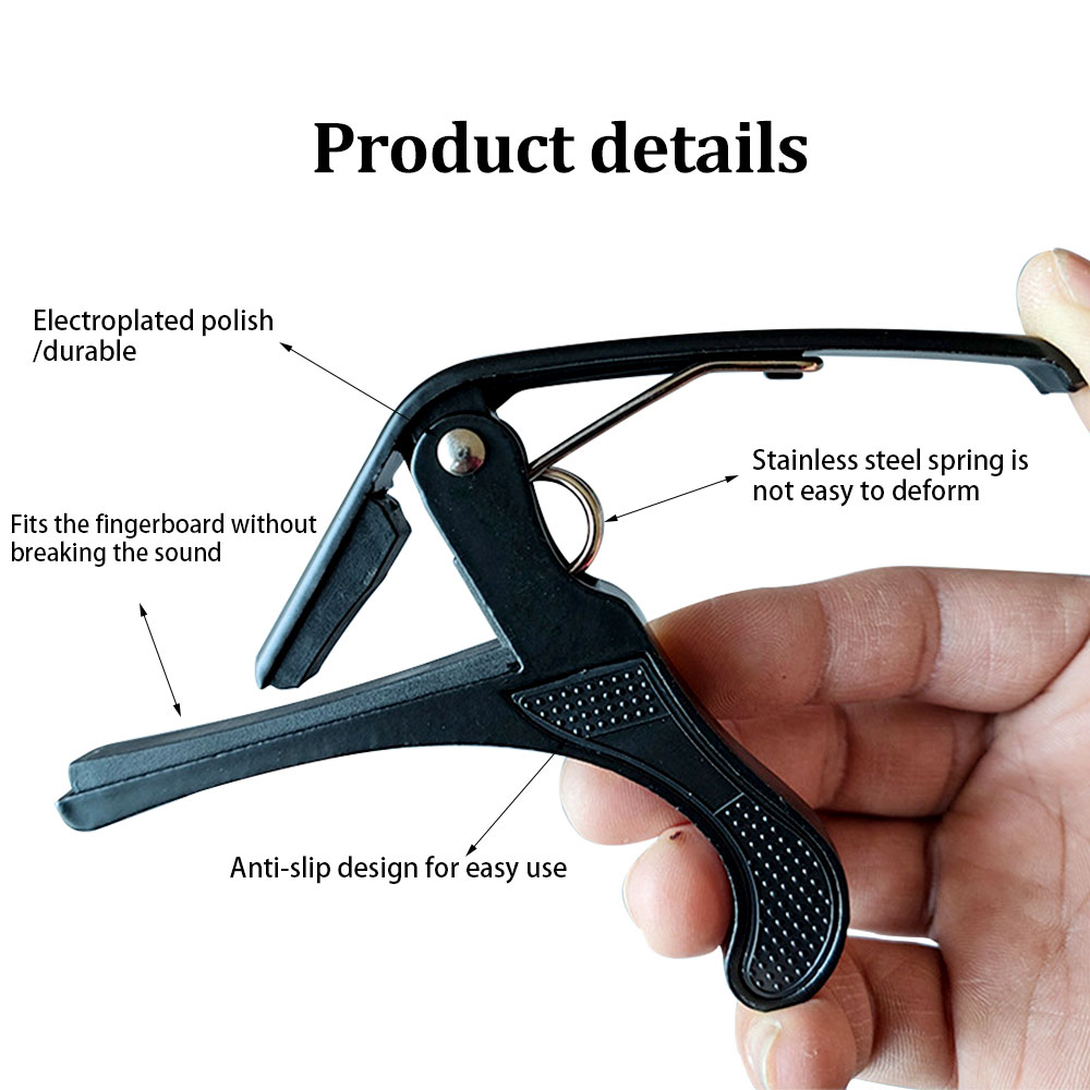 Aluminum Alloy Guitar Capo for Acoustic Electric Bass Guitars Ukulele ...