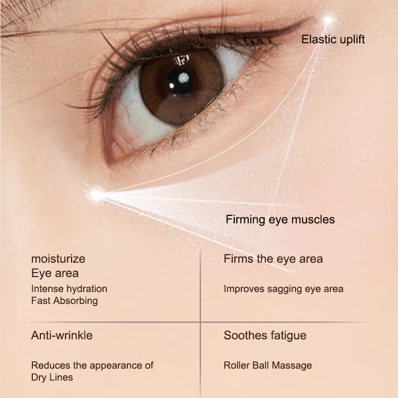 Instant eye bag removal cream Eye massage firming essence Dark circles ...