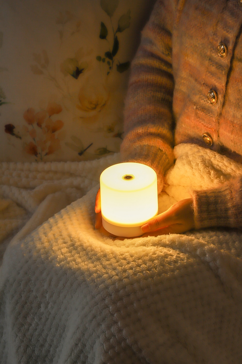 Touch Bedside Small USB Rechargeable Night Light 3 Modes | Shopee Singapore