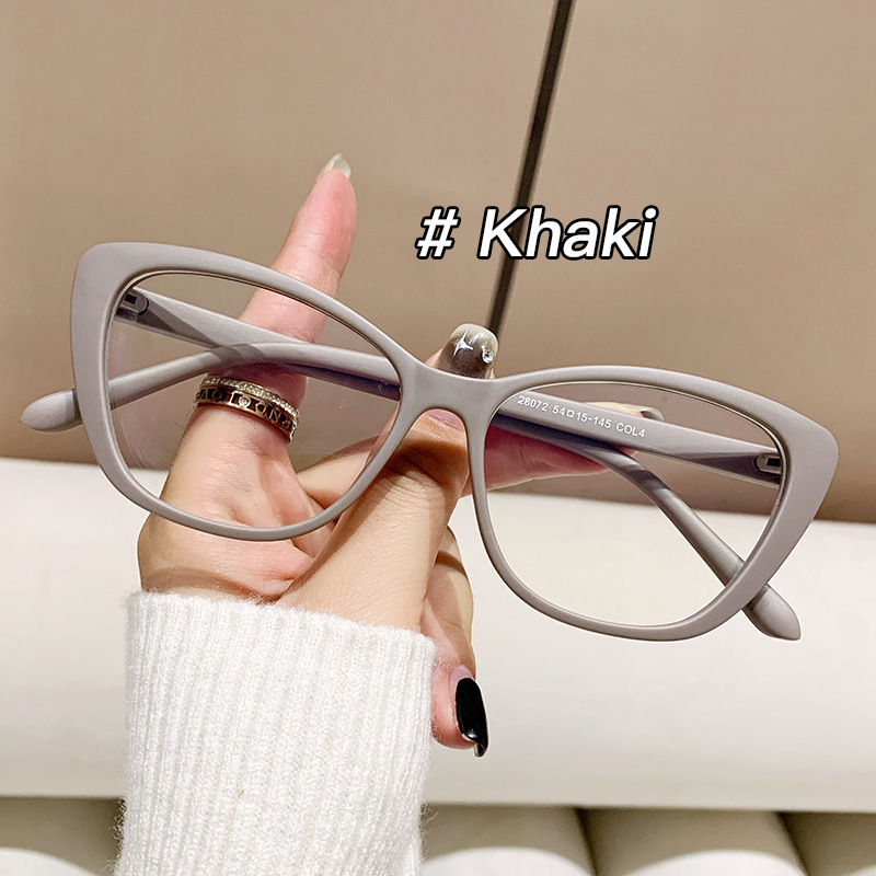 European American Style Trendy Fashion Unique Colorful Cat Eye Women ...