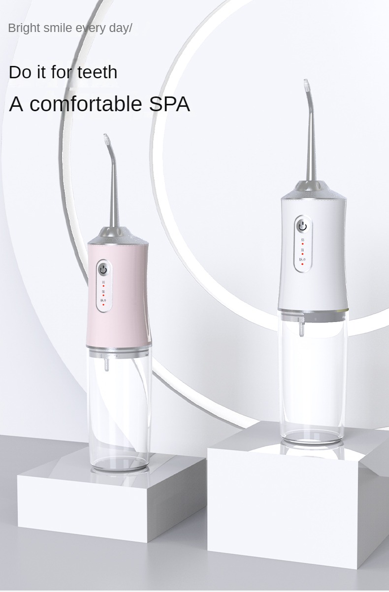 Electric Flosser Portable Oral Irrigator Waterpulse Flosser Tankless ...