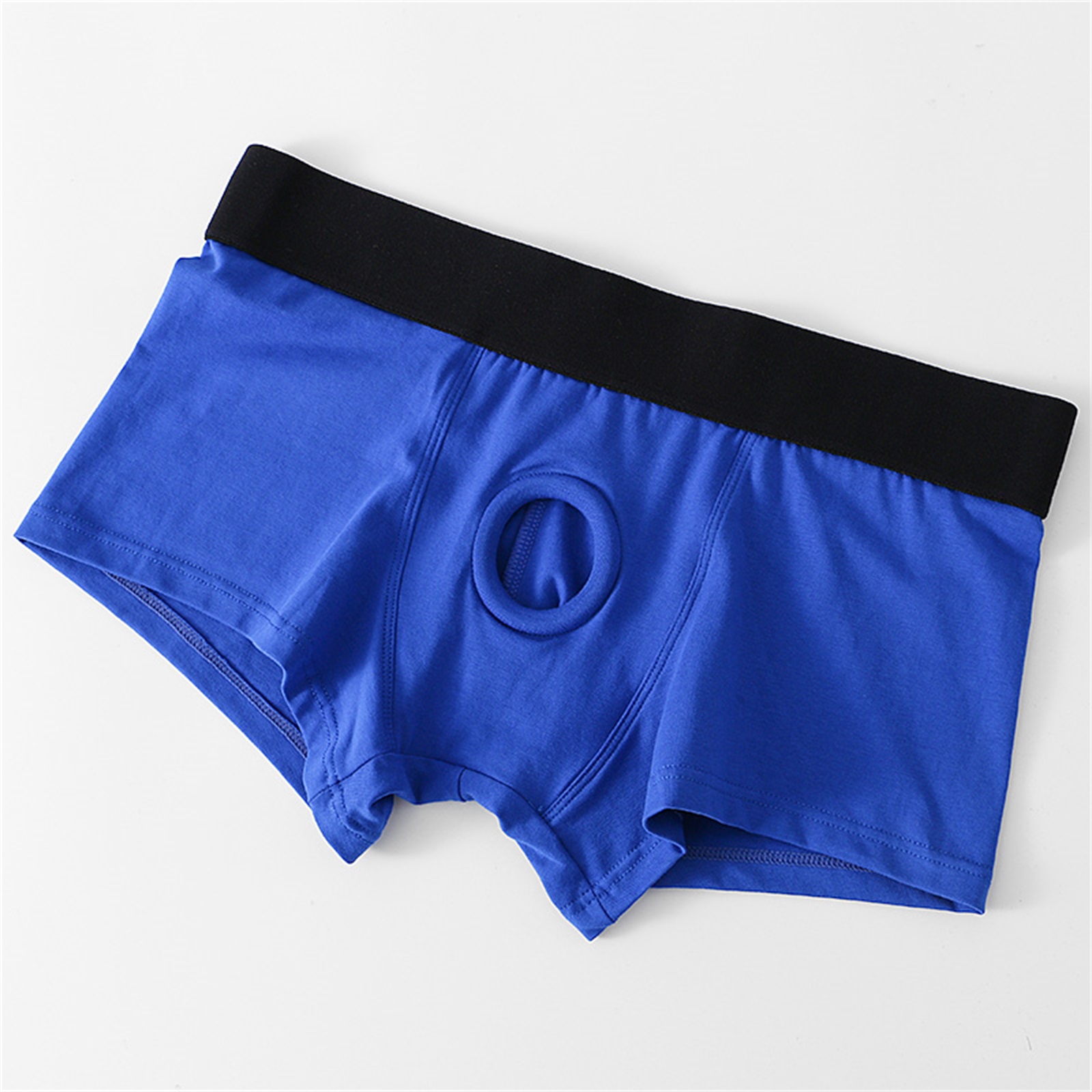 [CLEVER-MENMODE]Cotton Sexy Men Boxers Front Pocket Hollowing Out ...