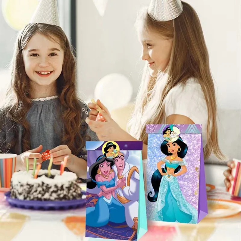 12pcs Jasmine Princess Candy Bag Decorations Baby Shower Jasmine ...