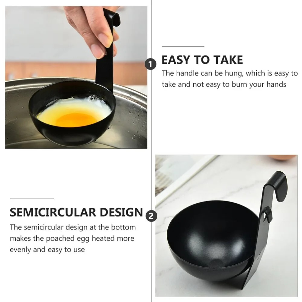 1PC Useful Kitchen Easy Use Poached Boiling Utensils Tools Spoon Boiled ...
