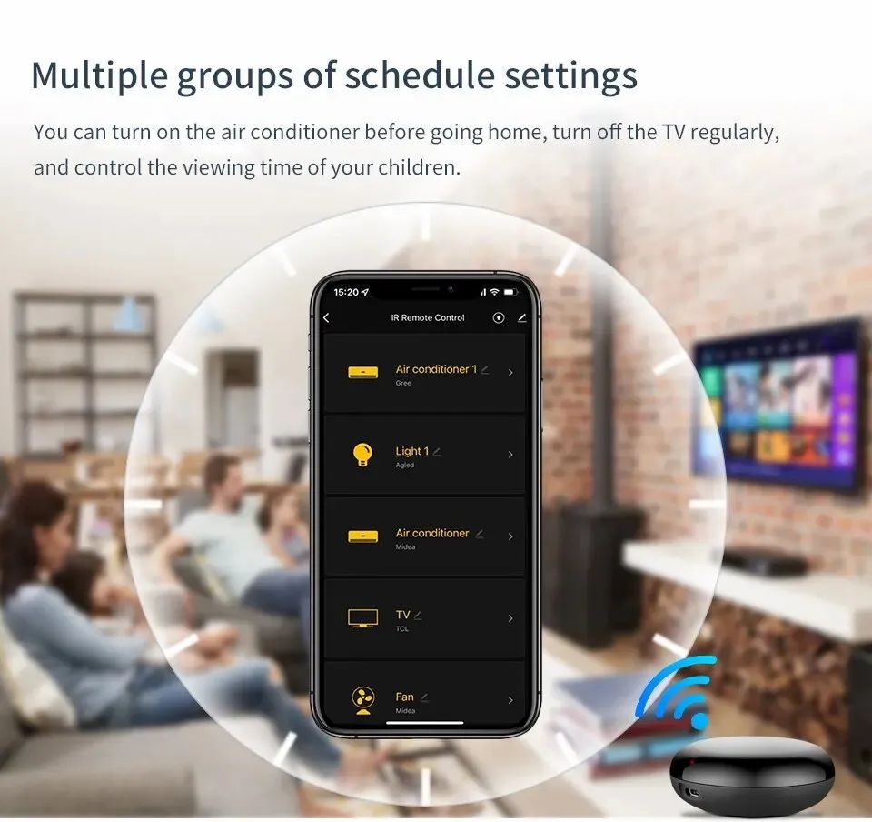 For WIFI Smart IR Universal Infrared Remote Controller for Air ...
