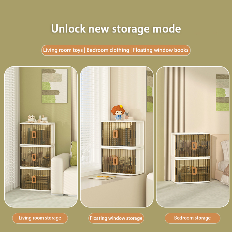 【SG Stock】50CM-60CM Foldable Storage Box Stackable Organizer Box ...