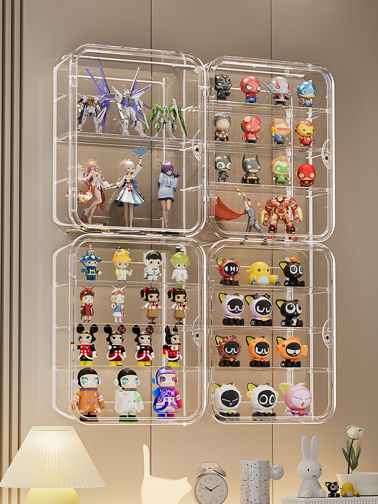 Popmart Display Box Wall Mounted Display Case Wall Mount Popmart ...