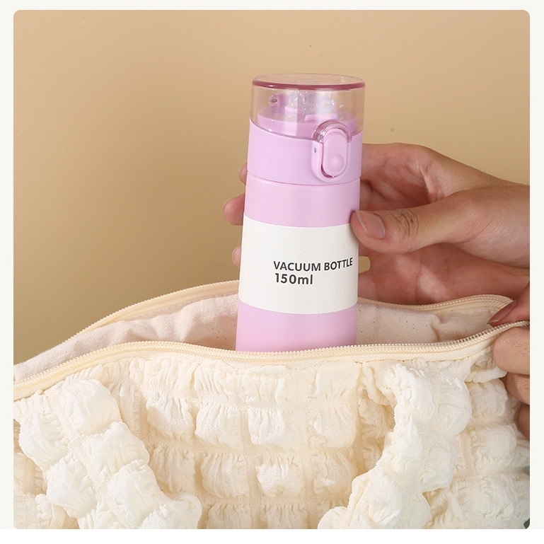 150ml/250ml Mini Portable Double Wall Stainless Steel 304 Vacuum Flask ...