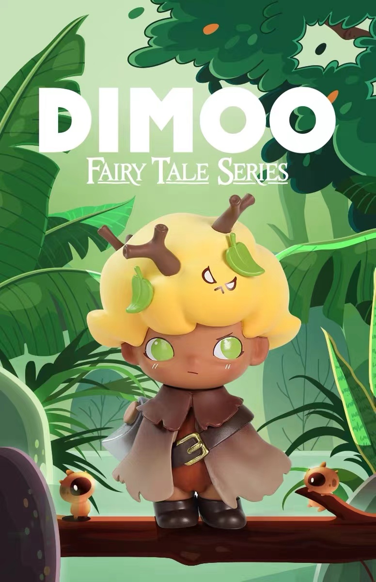 POPMART Bubble Matte Dimoo Fairy Tale series hand-done blind box cute ...