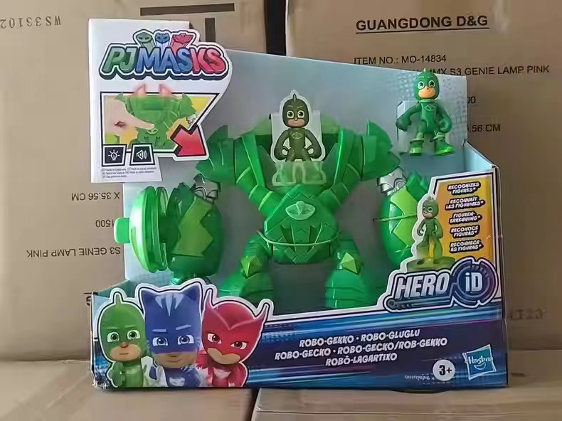 PJ Masks Robo-Gekko Preschool Toy with Lights and Sounds for Kids Ages ...