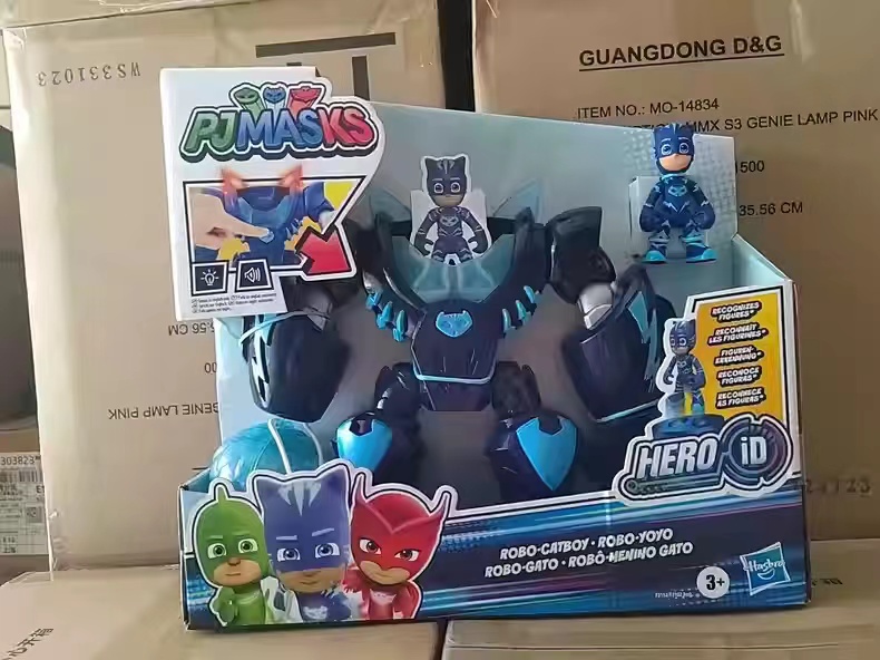 PJ Masks Robo-Gekko Preschool Toy with Lights and Sounds for Kids Ages ...