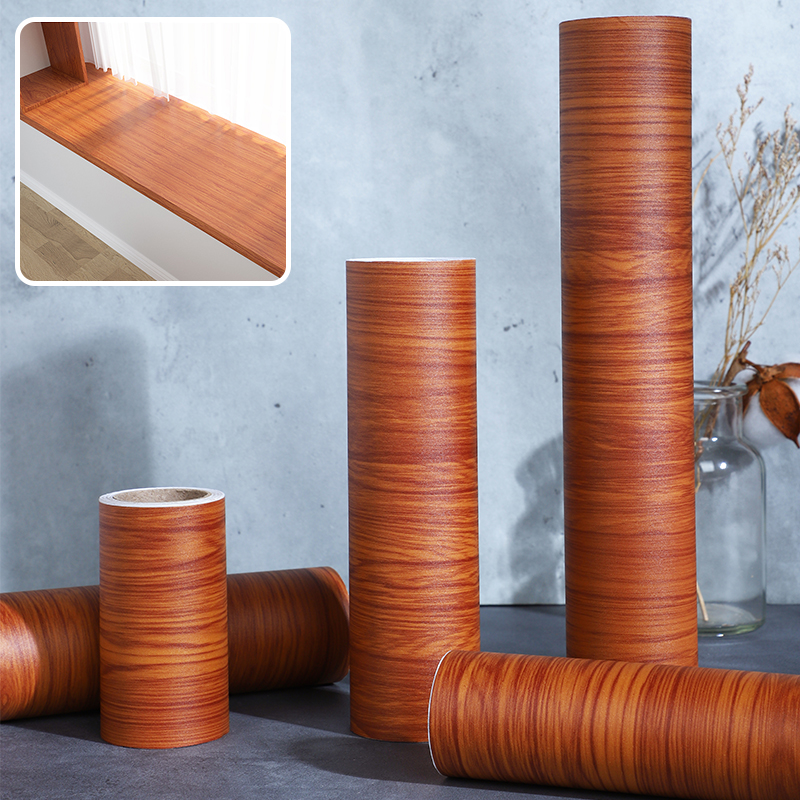 1 Roll Wood Grain Stickers, Texture Wallpaper, Anti-Stripping ...