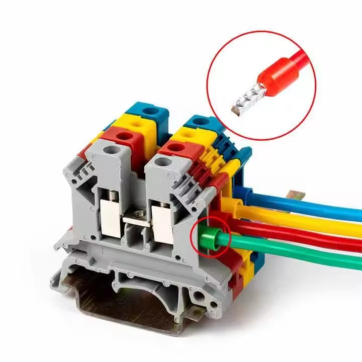 LESU 1000PCS Insulated Ferroles Crimp Terminal Cord End Wire Connector ...