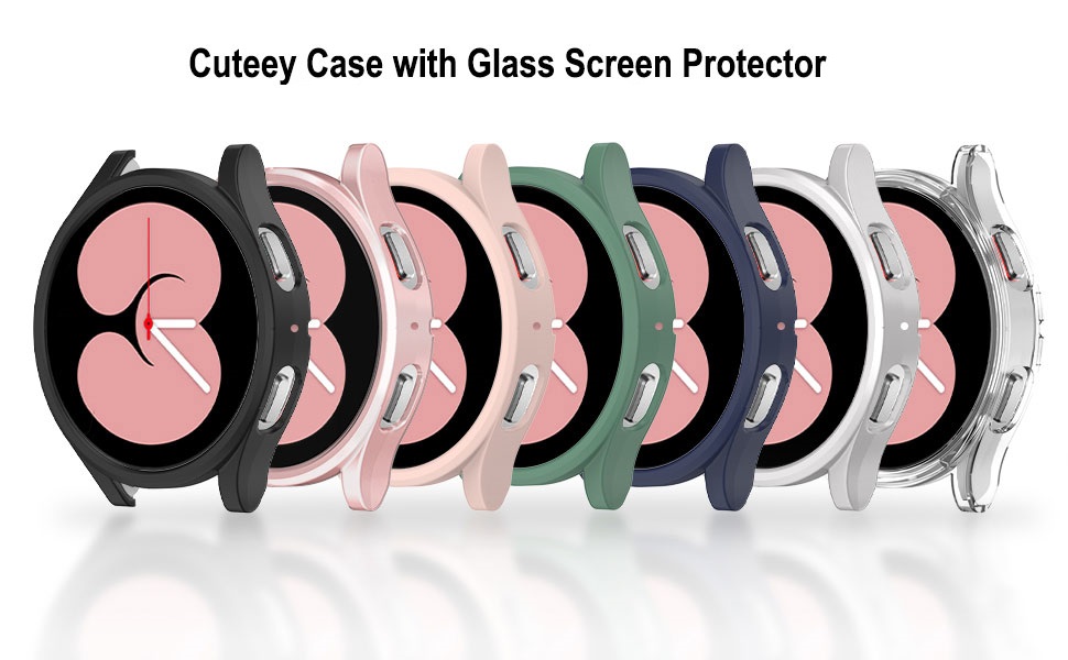 PC Hard Case for Samsung Galaxy Watch 7 Case Smartwatch Cover Frame ...